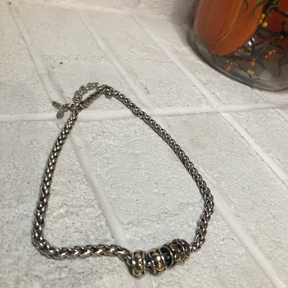 Chico's | Jewelry | Silver Tone Chicos Wheat Style Chain With Charms ...